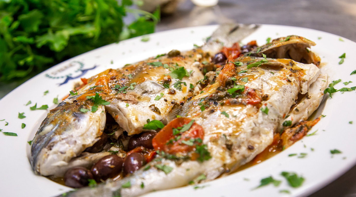 Τσιπούρα στο τρελό νερό - Fish from Greece